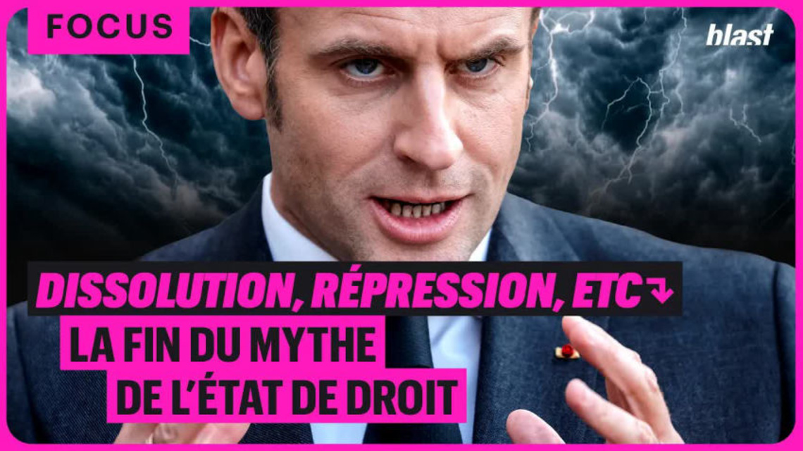 Dissolution, répression, etc : La fin du mythe de I’État de droit ...