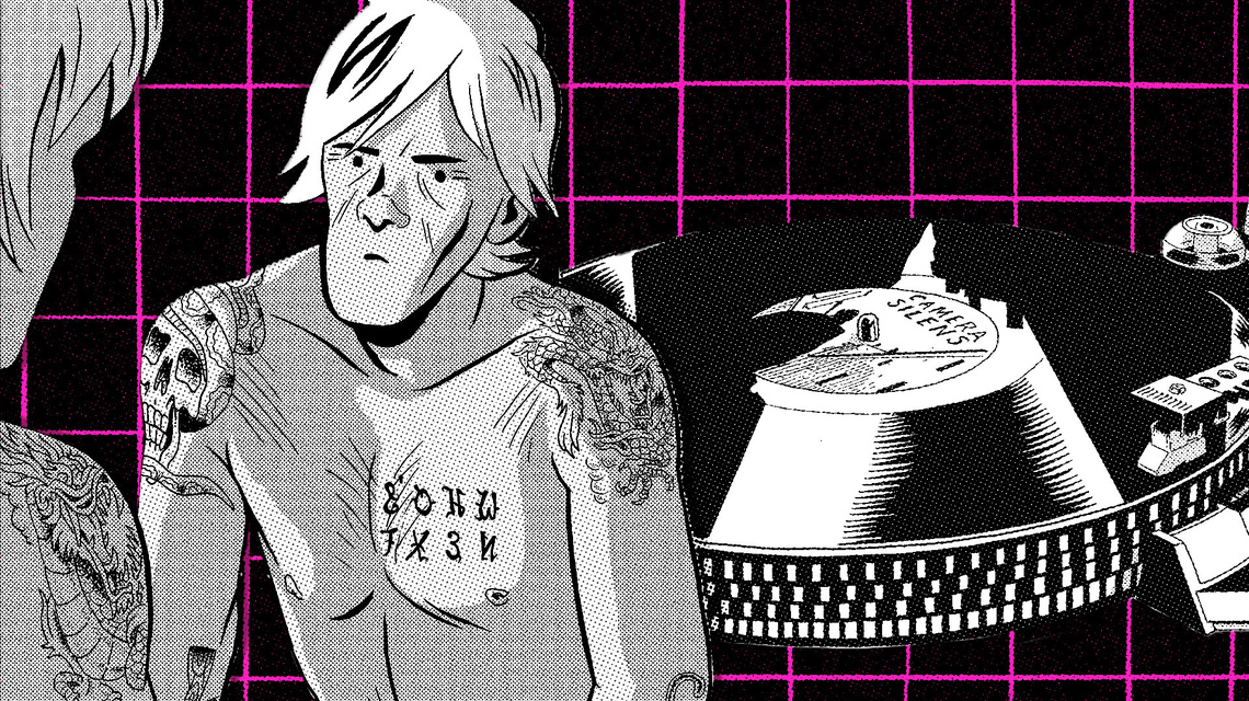 Gilles Bertin, anti-héros du rock français devenu héros de BD | Blast ...